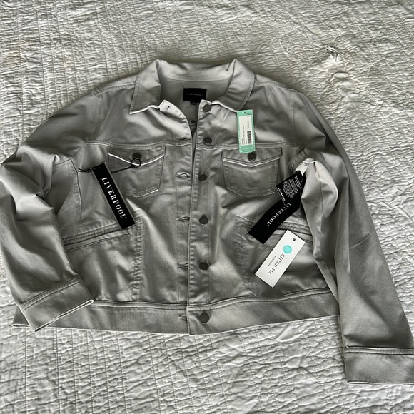 Jackets & Coats | New With Tags Liverpool Soft Jean Jacket | Poshmark